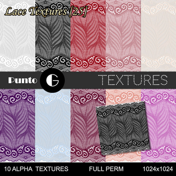 Second Life Marketplace - Lace Textures [25]